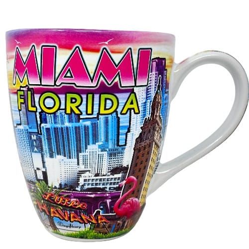 Cuban Miami Colorful Coffee Mug - Sentir Cubano