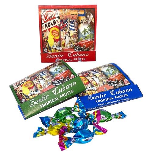Tropical Fruit Mints. Pack of 3 - Sentir Cubano